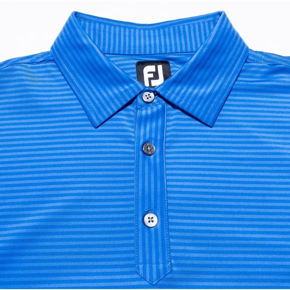 FootJoy | Shirts | Footjoy Golf Shirt Mens Xl Blue Striped Wicking ...